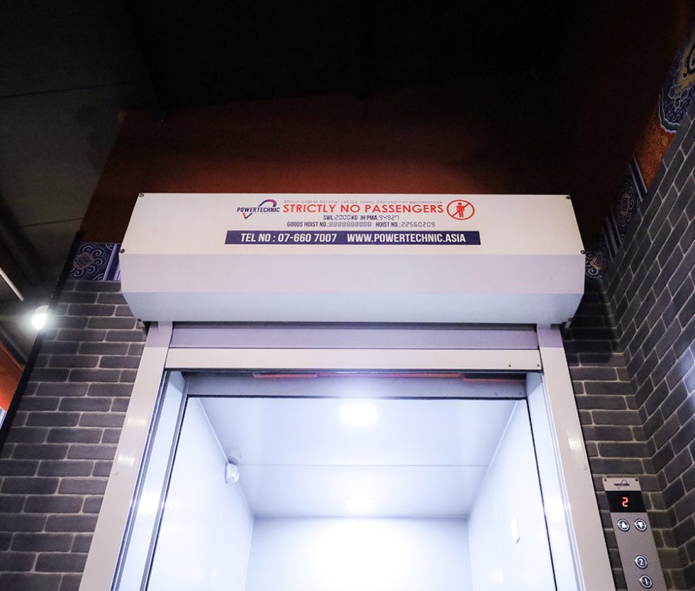 Goods Hoist in Malaysia | Industrial Goods Lift Manufacturer